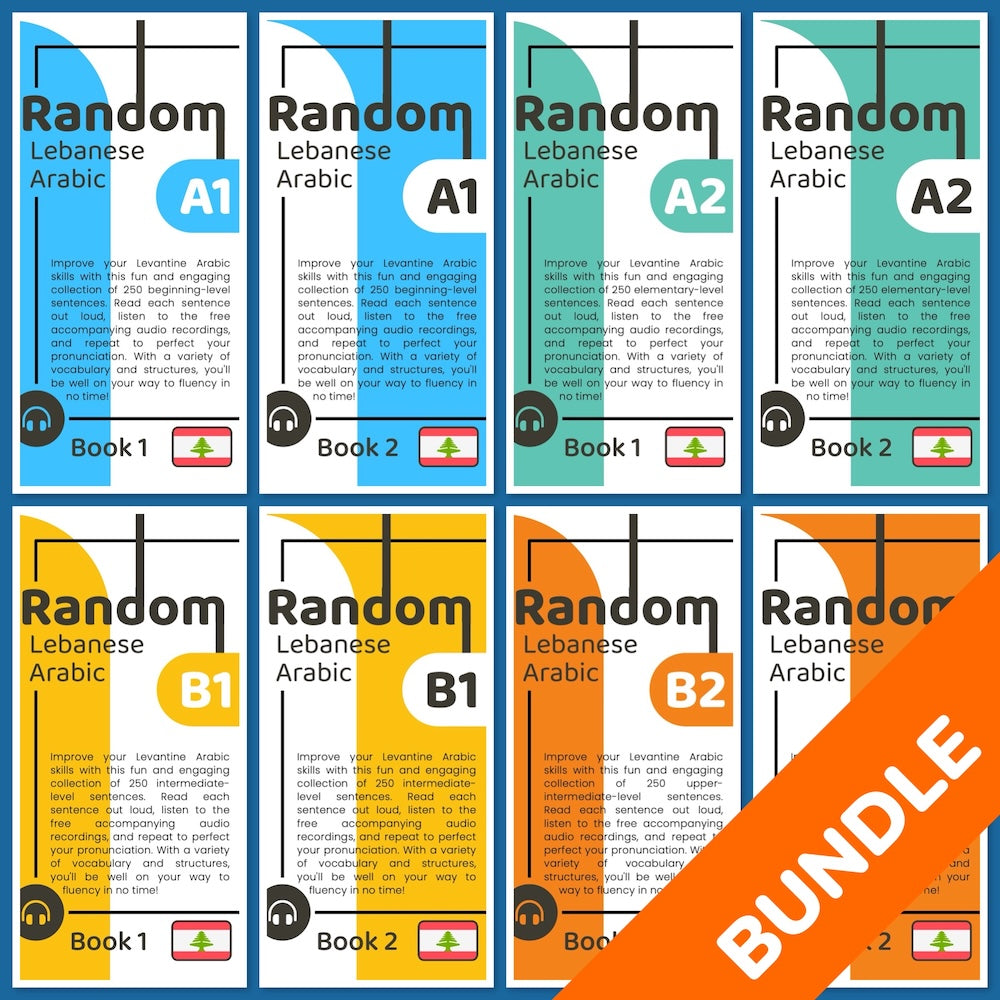 Random Lebanese Arabic eBook Bundle – Lingualism