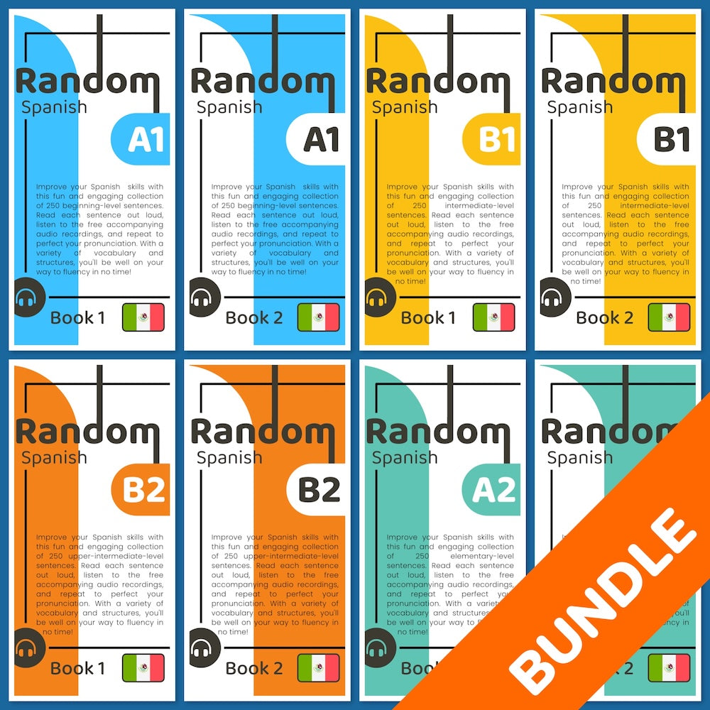Random Spanish eBook Bundle – Lingualism